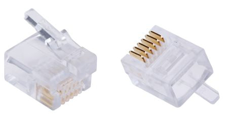 Plug modular 6X6 MMJ de 6 pines – 300-067 en Panamá– LA CASA DEL TELEFONO